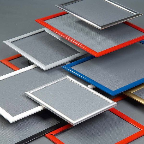 20x30 Snap Poster Frame - 1 inch Black Profile, Mitred Corner