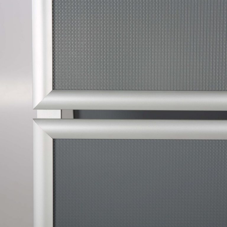 22″w x 28″h A Frame Board Sidewalk Sign with Header Silver Aluminum ...