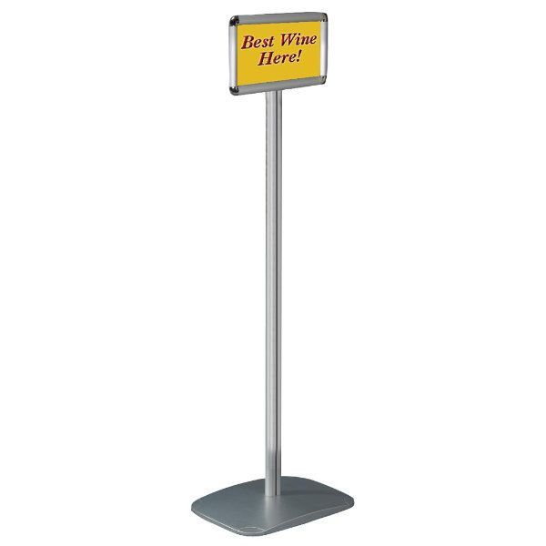 8.5×11 Adjustable Floor Menu Stand & Floor Sign Stand – Displays Market