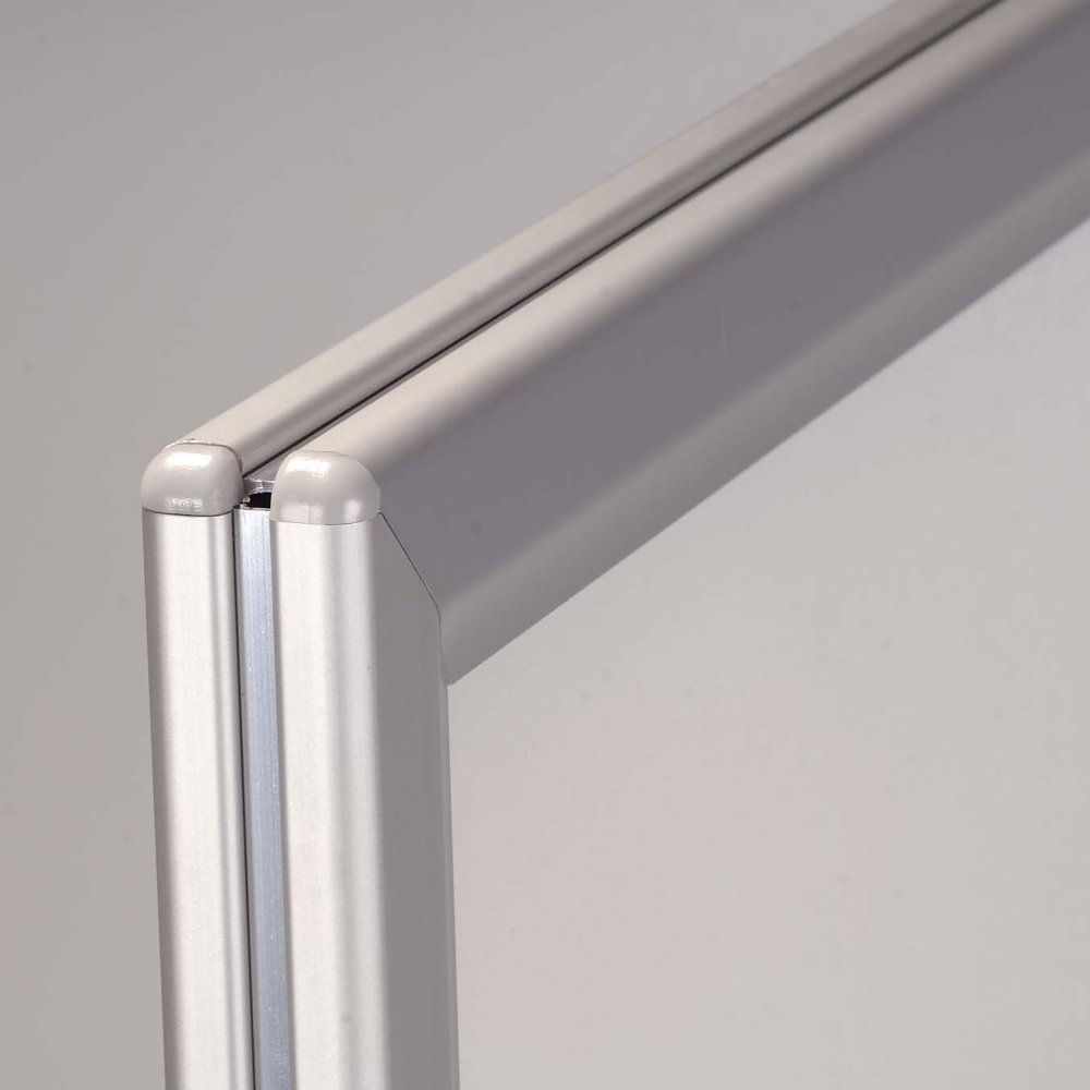 24″w x 36″h WindPro Silver Frame Gray Water Base Sidewalk Sign ...